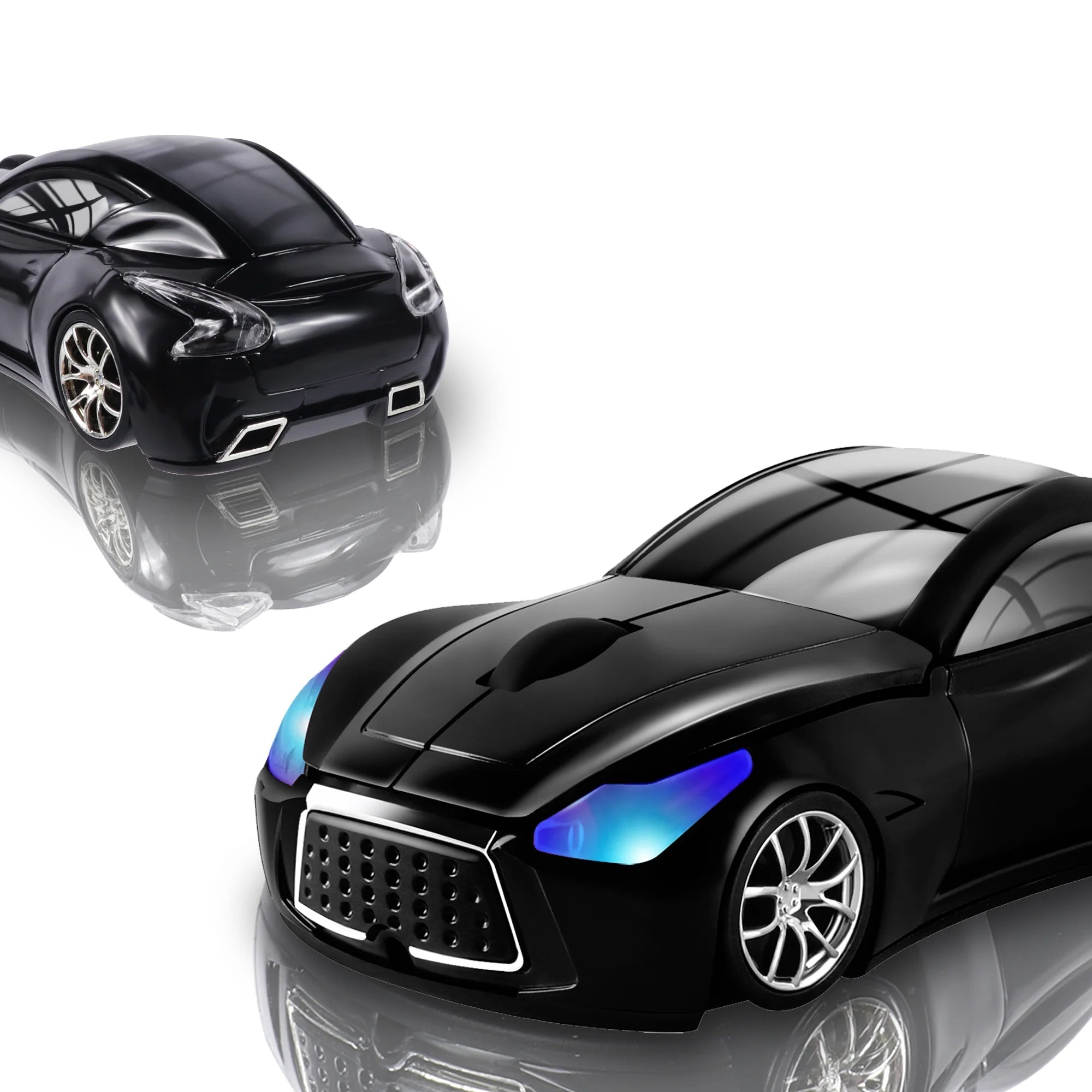 Wireless Car Mouse – Stylish Ergonomic Mini Mouse for PC & Mac