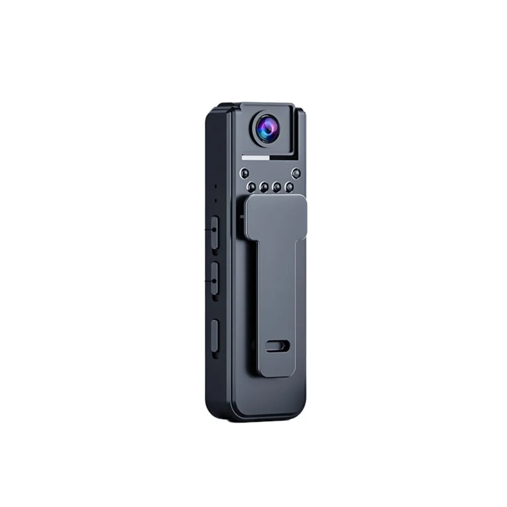 Mini 1080P HD Body Camera with Night Vision & 180° Rotating Lens
