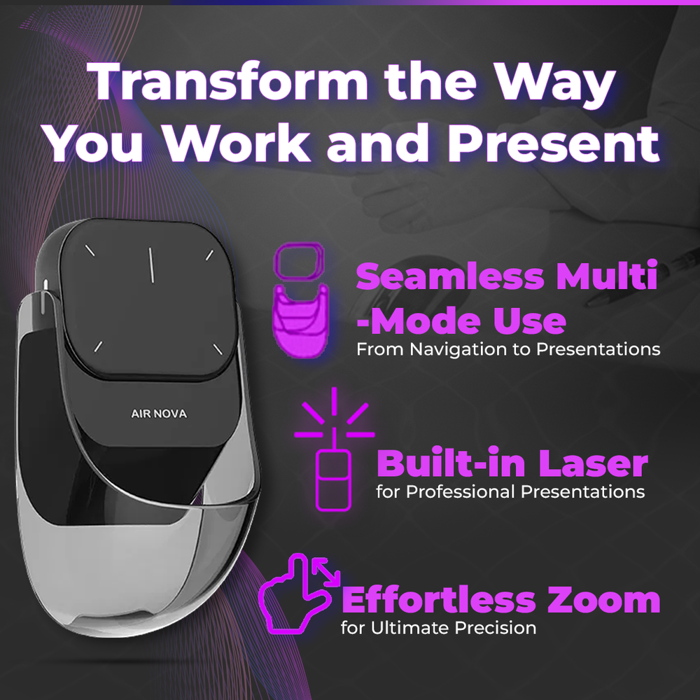 Revolutionize Your Workflow with the Air Nova Smart Mouse